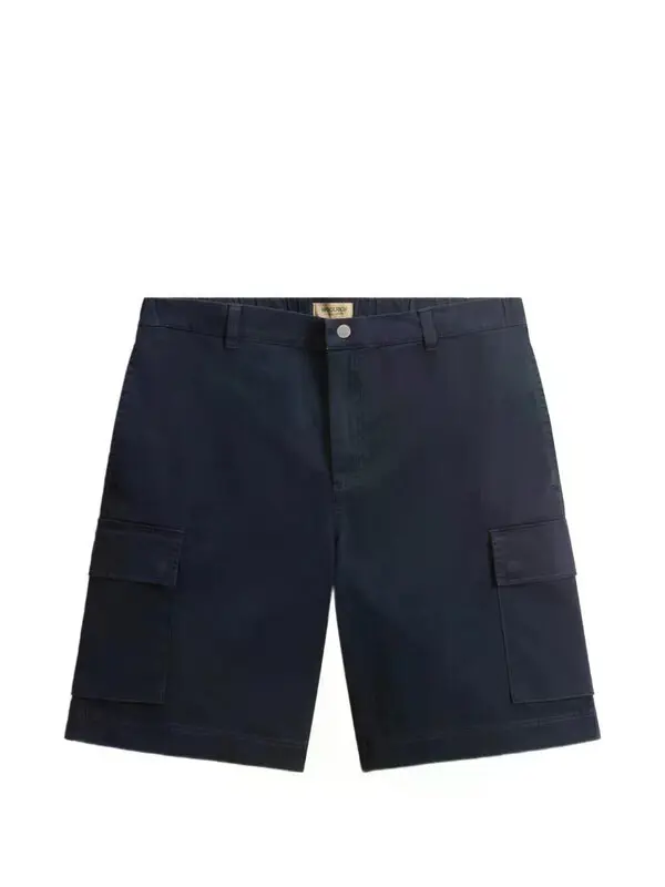 Woolrich Garment-dyed Cargo Shorts - Blue