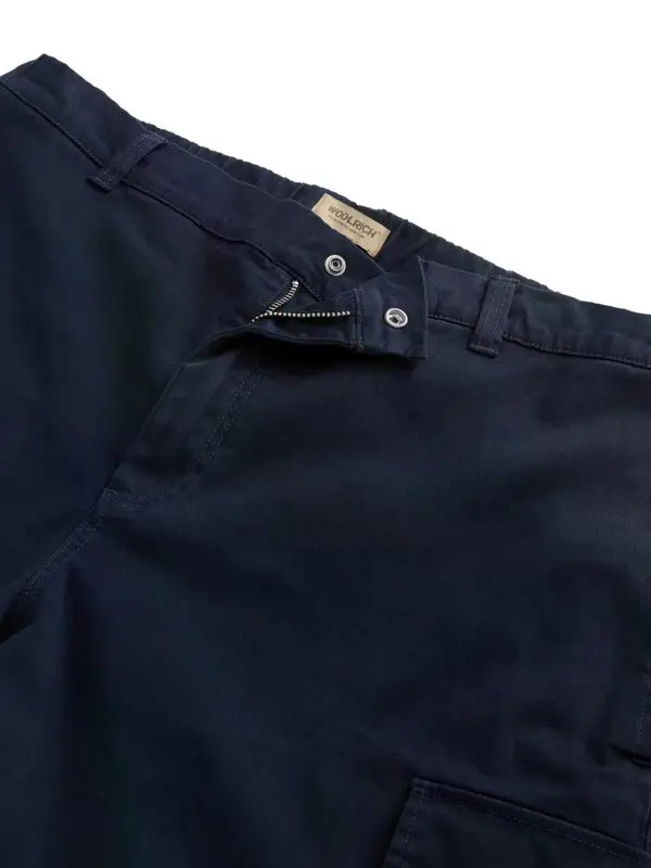 Woolrich Garment-dyed Cargo Shorts - Blue