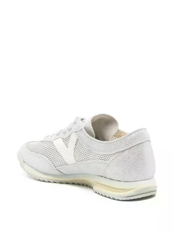 Victoria Beckham Perforated Leather Sneakers - Grey