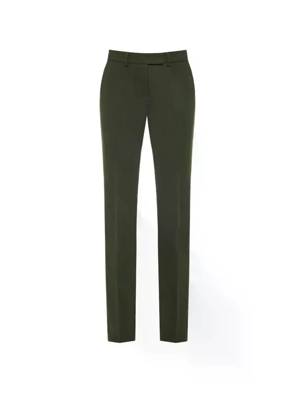 ANOUKI Concealed-fastening Trousers - Green