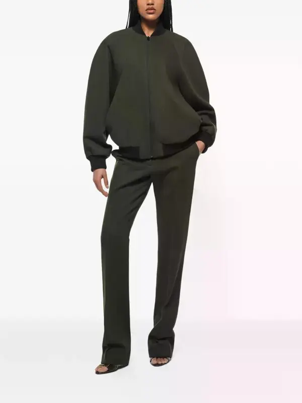 ANOUKI Concealed-fastening Trousers - Green