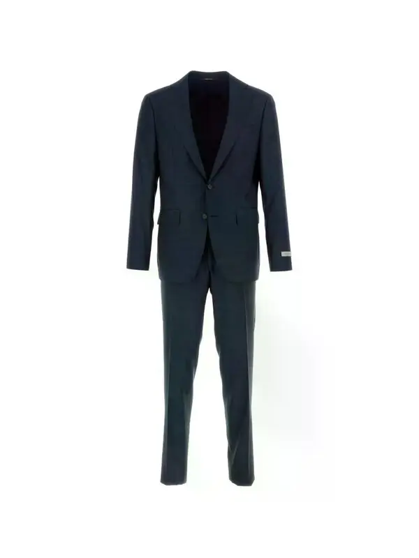 Canali Single-breasted Suit - Blue
