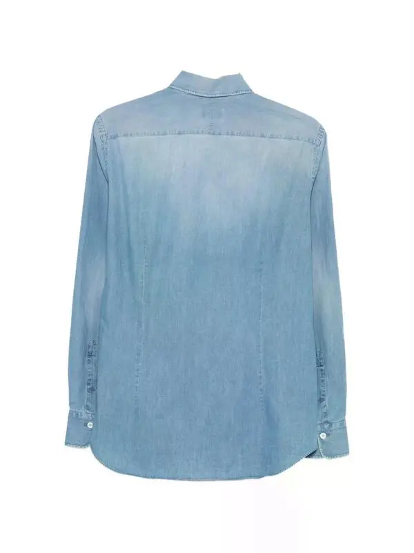 ALESSANDRO GHERARDI Buttoned Denim Shirt - Blue