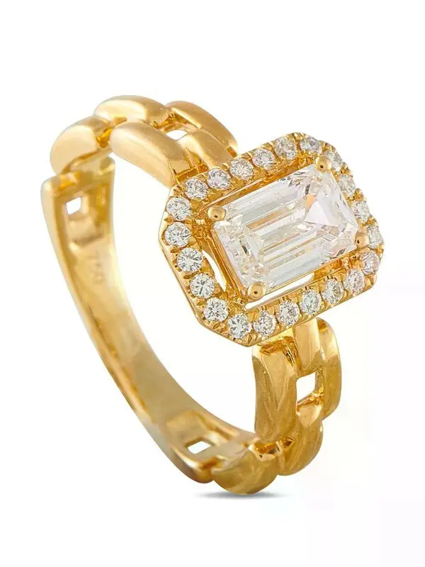 LB EXCLUSIVE 18k Yellow Diamond Ring - Gold