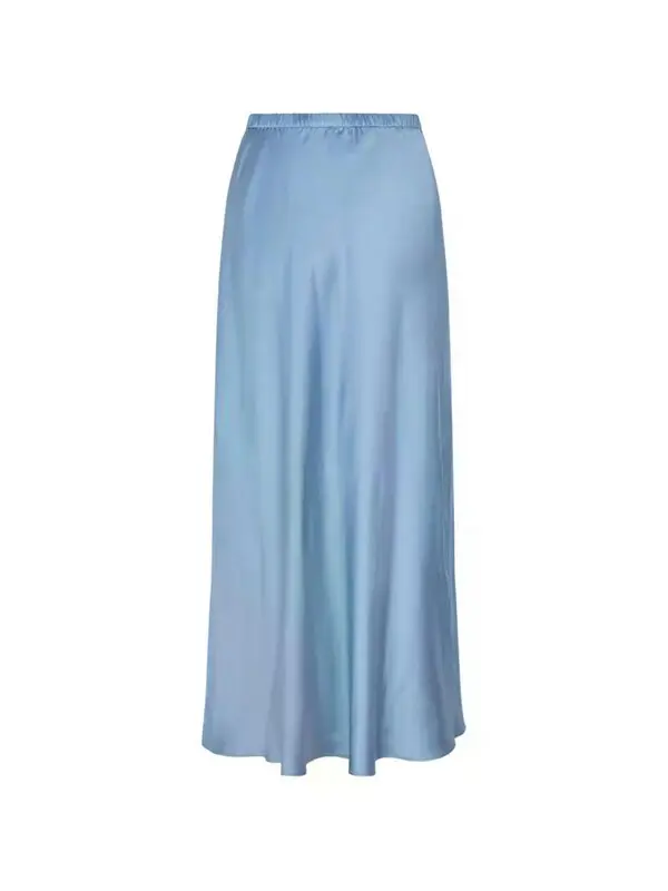 SAMSOE SAMSOE Elasticated Midi Skirt - Blue