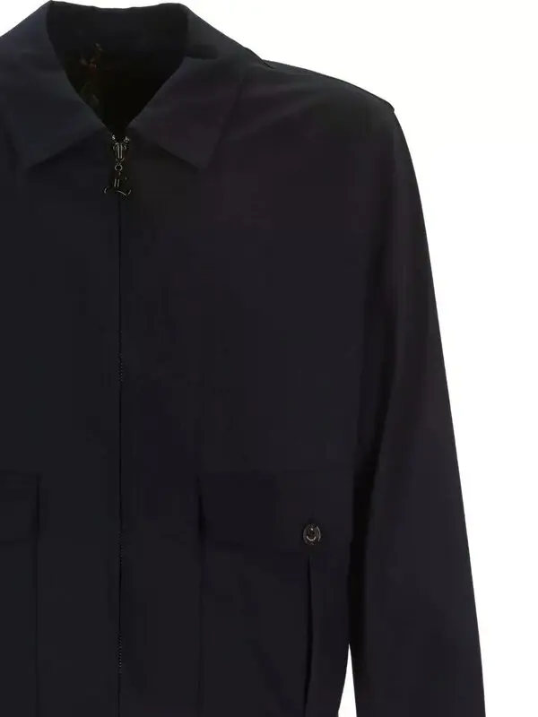 ON THE BUND Jacket With Button Flap Pockets