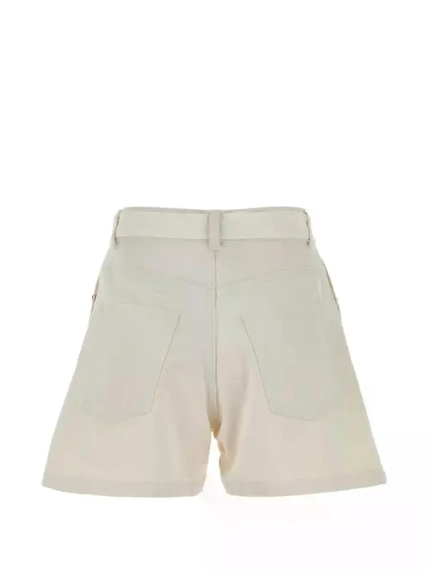 Sacai Belted Denim Shorts
