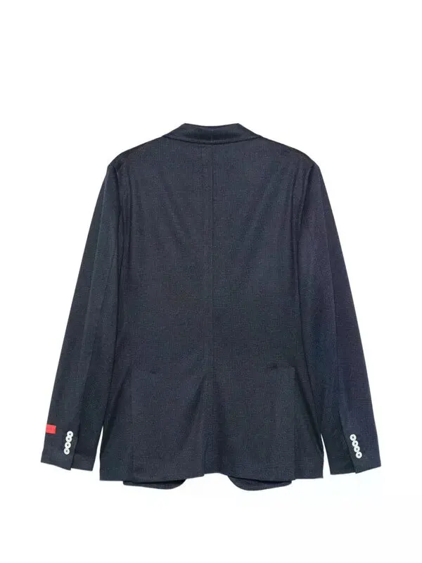 Isaia Buttoned Woven Jacket