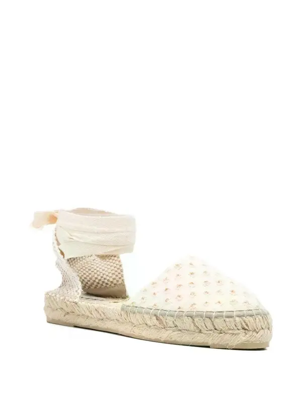 Manebí Yucatán Tie-fastening Espadrilles - Neutrals