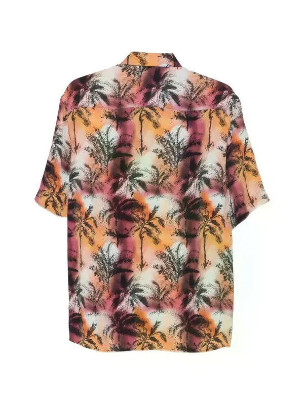 Patrizia Pepe Palm-print Shirt