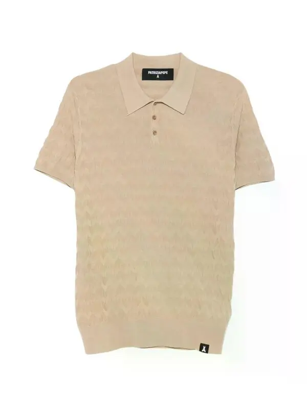 Patrizia Pepe Patterned Polo Shirt