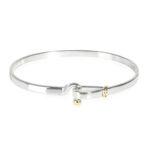 Tiffany & Co. Yellow Gold And Sterling Silver Vintage Hook Bracelet - Yellow_gold/sterling_silver