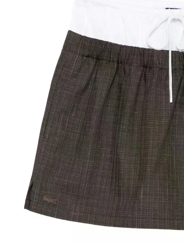 Lacoste Nakamura Check Mini Skirt