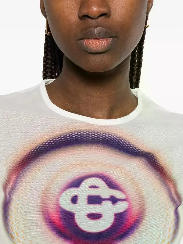 Casablanca Graphic-print T-shirt - Orange