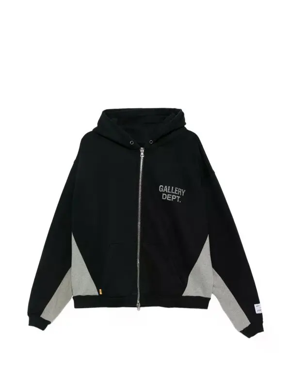 GALLERY DEPT. Contrast-panel Zip Hoodie