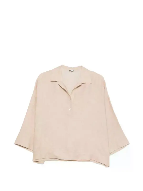 Eleventy Spread-collar Blouse