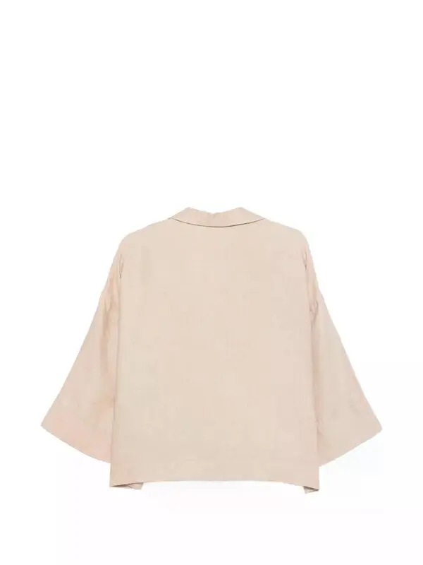 Eleventy Spread-collar Blouse