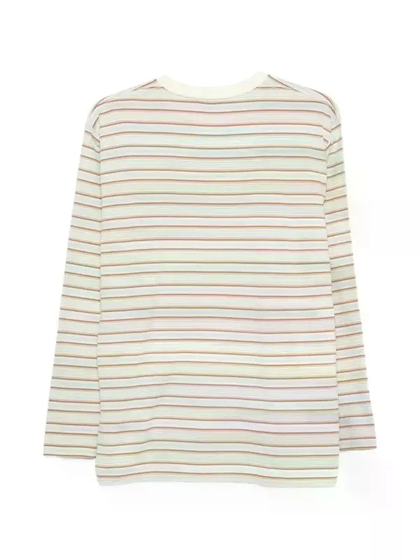 Auralee Striped Long-sleeve T-shirt