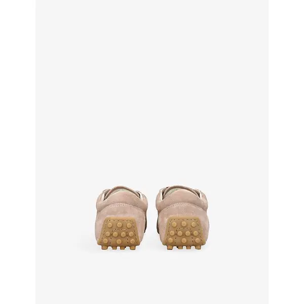 TOD'S Sportiva 59l Suede Trainers - Blush
