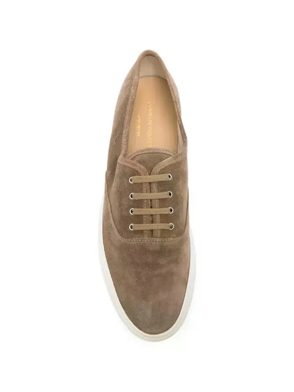 COMMON PROJECTS Four Hole Suede Sneakers - Brown