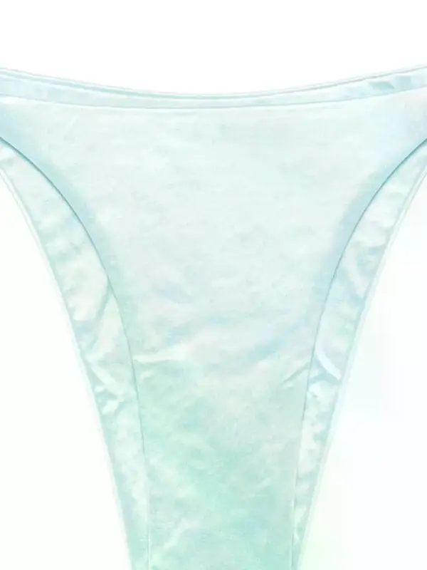 ISA BOULDER Weave Side Bikini Bottom - Blue