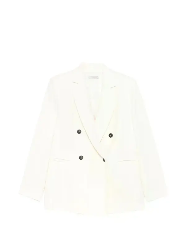 Antonelli Firenze Double-breasted Blazer - Neutrals