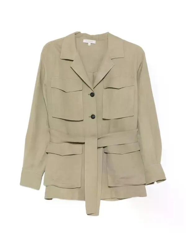 Antonelli Firenze Belted Jacket - Green
