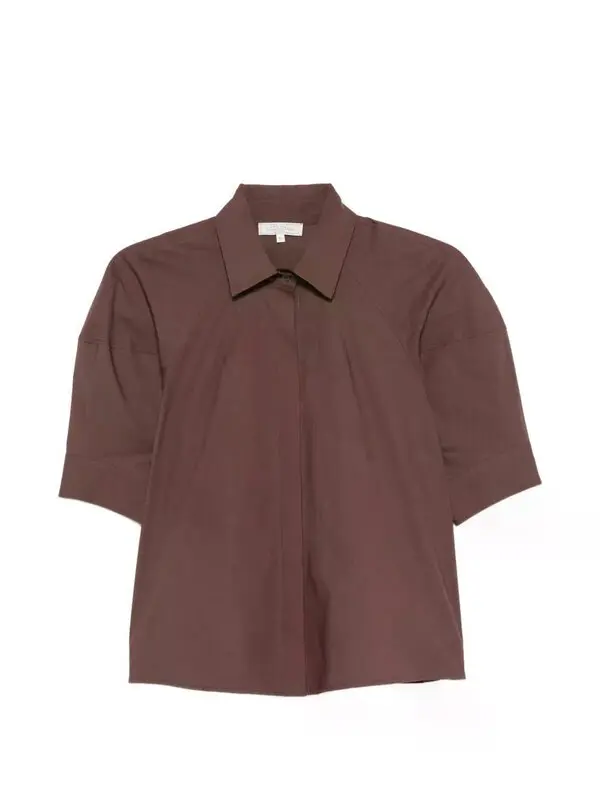 Antonelli Firenze Point-collar Shirt - Brown