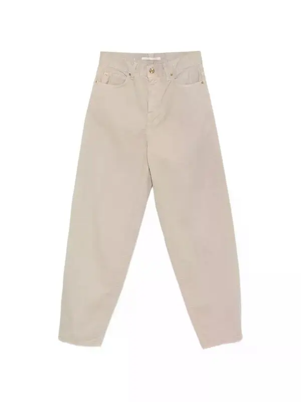 BRIGLIA 1949 Logo Trousers - Neutrals