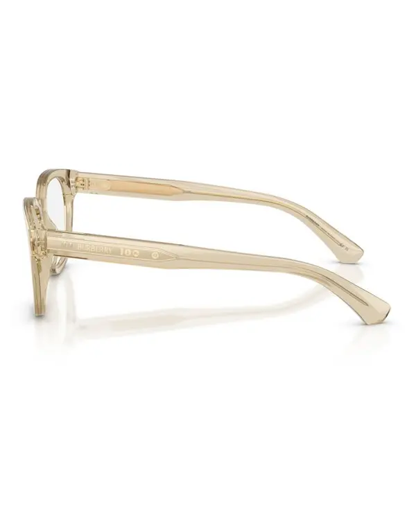 Burberry Round Frame Eyeglasses - Beige