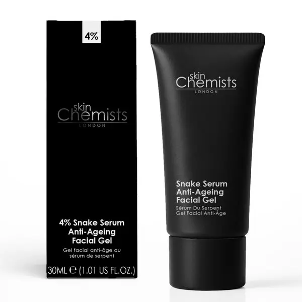 SKIN CHEMISTS Snake Serum Anti-aging Facial Gel 30ml - Black