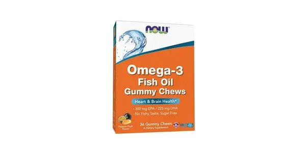 NOW FOODS Omega 3 Fish Oil Gummy - No Color