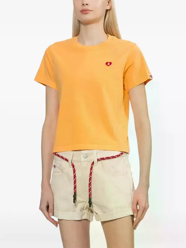 AAPE BY *A BATHING APE Heart-logo T-shirt