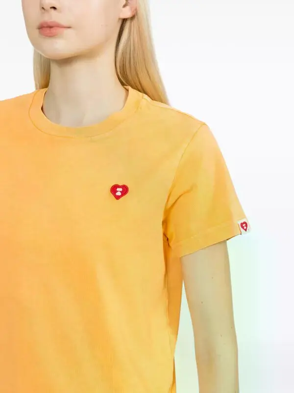 AAPE BY *A BATHING APE Heart-logo T-shirt