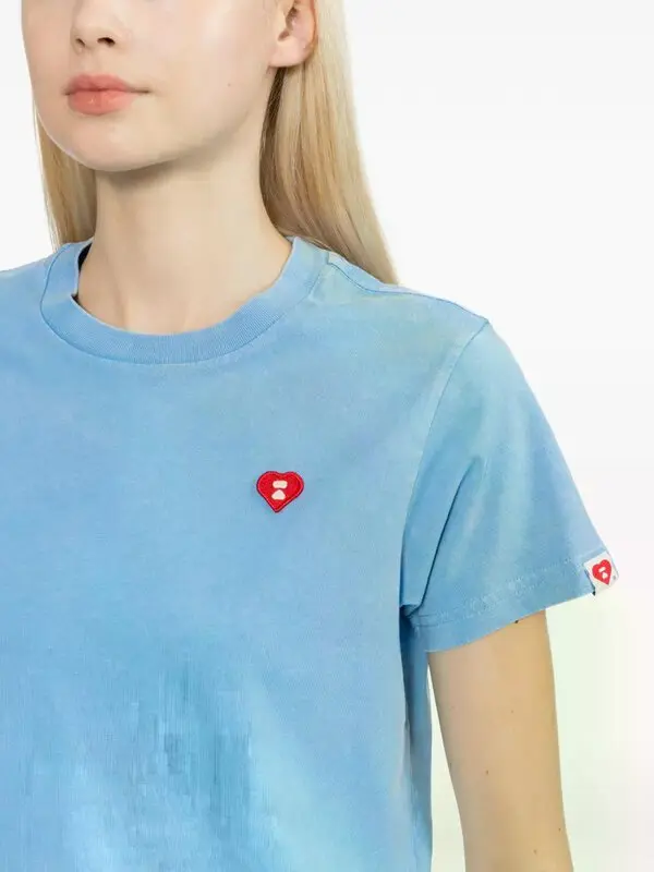 AAPE BY *A BATHING APE Heart-logo T-shirt