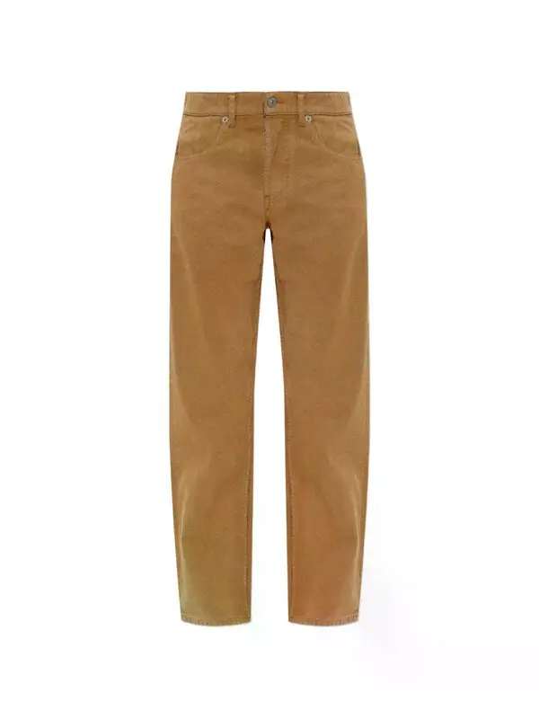 MAISON MARGIELA Straight Cotton Jeans - Neutrals
