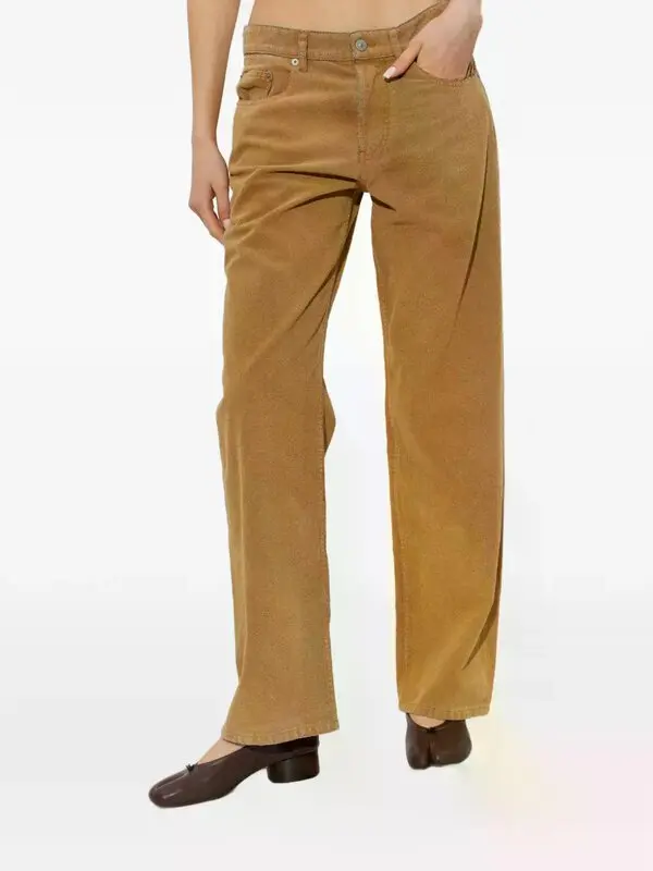 MAISON MARGIELA Straight Cotton Jeans - Neutrals