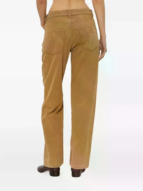 MAISON MARGIELA Straight Cotton Jeans - Neutrals