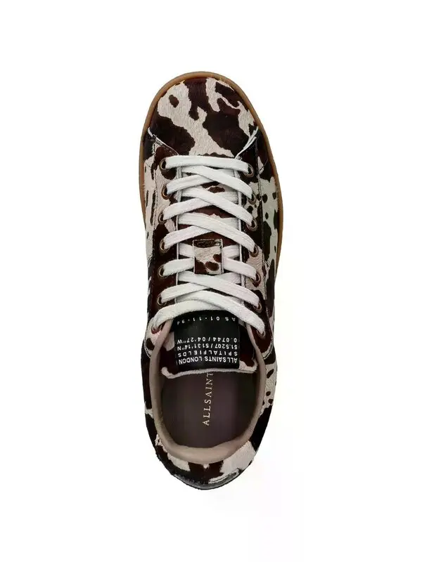 ALLSAINTS Cowhide Print Sneakers