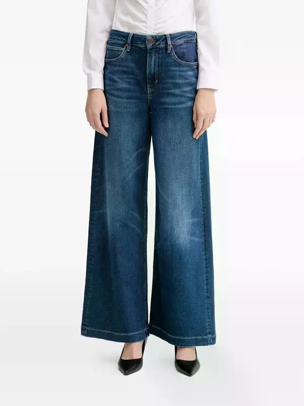 Guess Bellagio Wide-leg Jeans