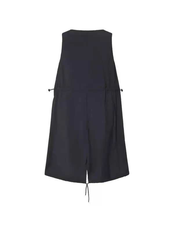 BLAUER. V-neck Pocket Dress - Black