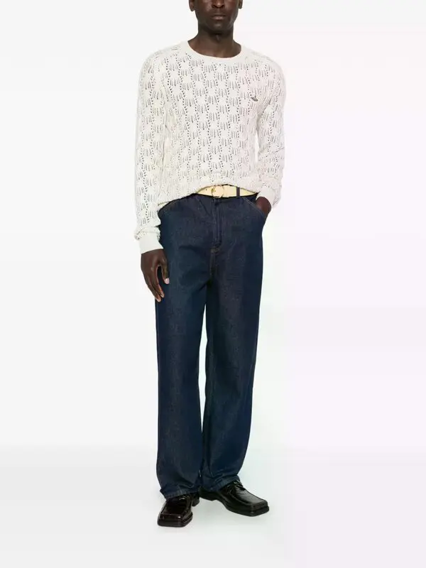 VIVIENNE WESTWOOD Logo-detail Sweater - Neutrals