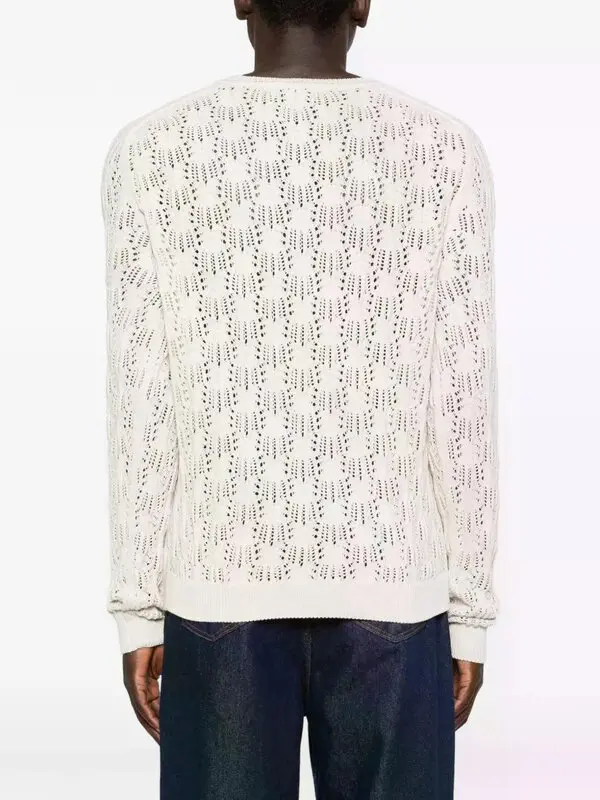 VIVIENNE WESTWOOD Logo-detail Sweater - Neutrals