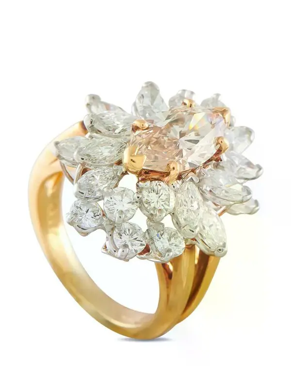 LB EXCLUSIVE 18k Yellow Diamond Ring - Gold