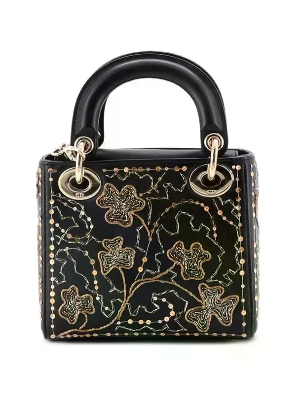 Dior Lady Mini Satchel - Black
