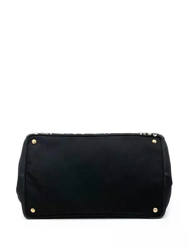 Prada Large Canapa Bijoux Satchel
