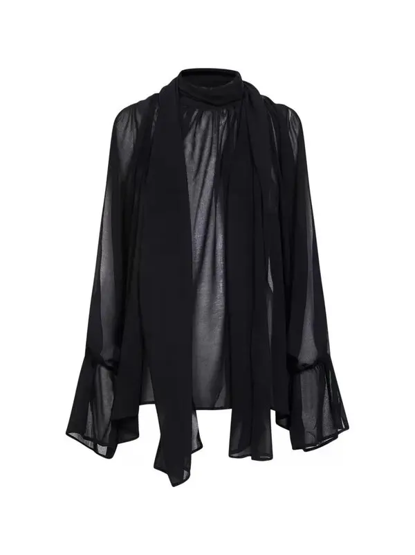 Chiara Boni La Petite Robe Semi-sheer Blouse