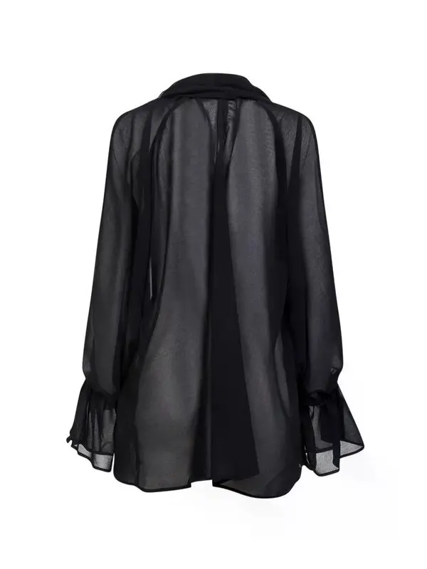 Chiara Boni La Petite Robe Semi-sheer Blouse