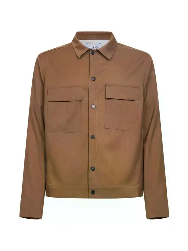 D4.0 Long Sleeve Shirt - Brown