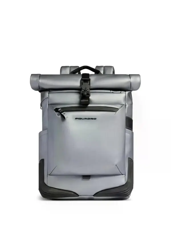 PIQUADRO Roll-top Backpack - Grey